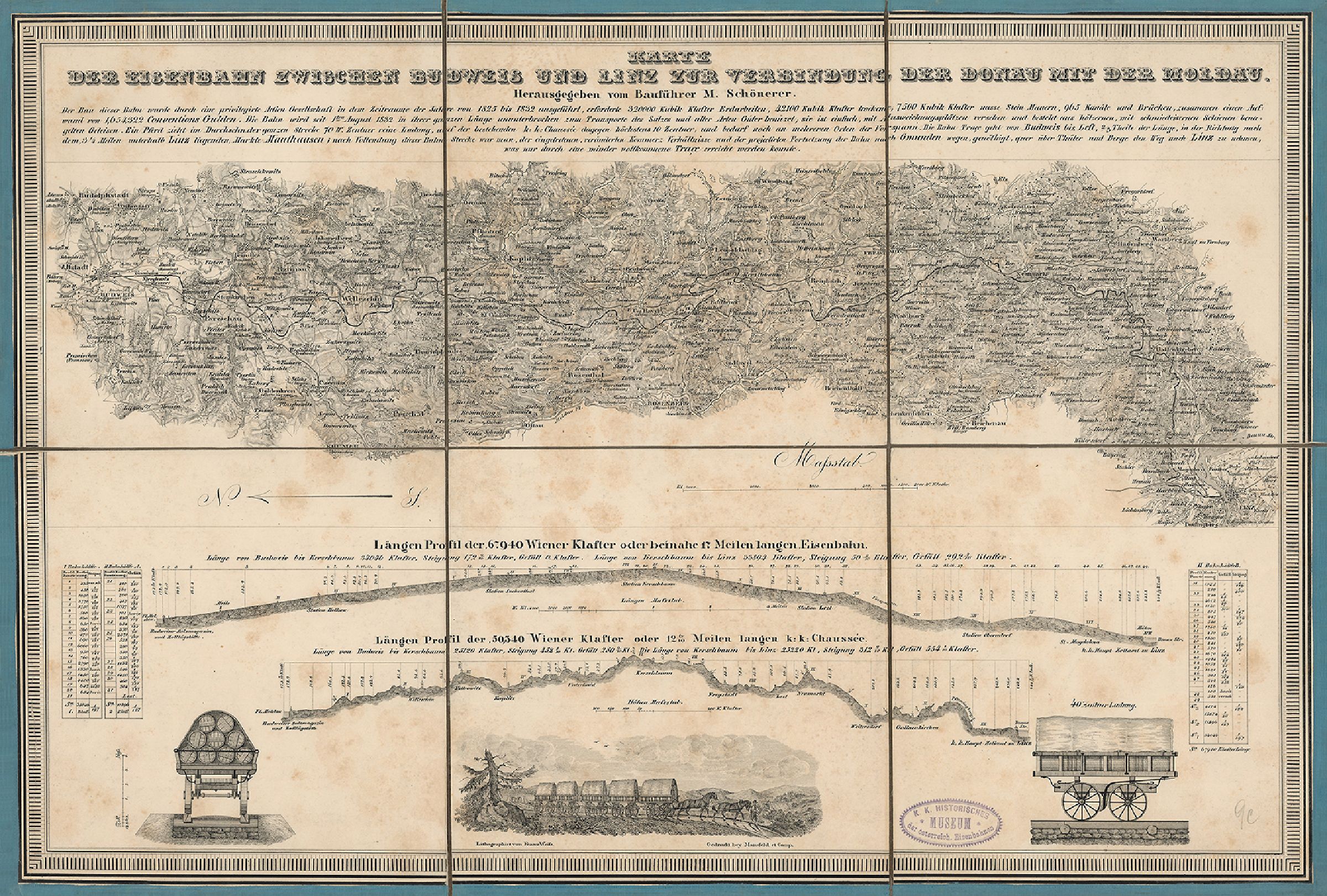 Die erste österreichische Pferdebahn - ÖSTA